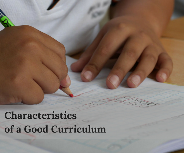 What Makes A Good Curriculum SAFSMS Blog